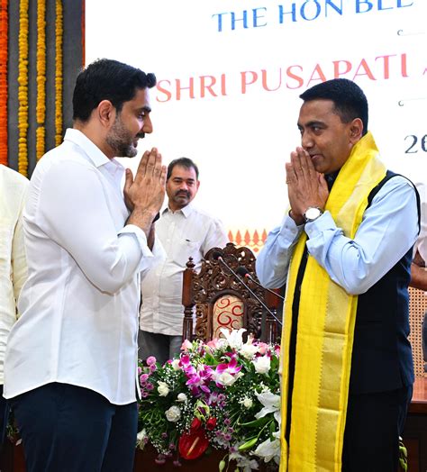 అశోక్ గజపతిరాజు గారికి శుభాకాంక్షలు నారా లోకేశ్