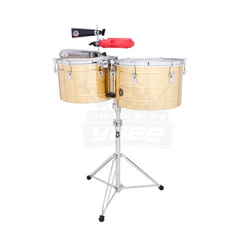 Timbales Lp Tito Puente 1516 Thunder Brass