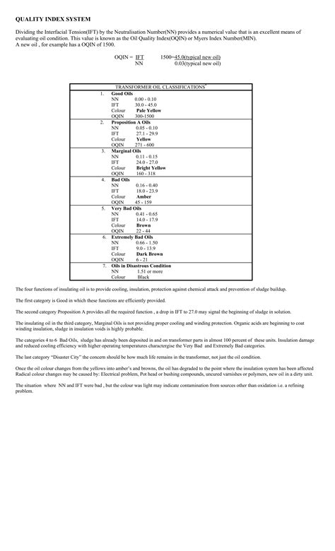 Transformer Oil Analysis Pdf