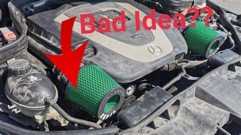 Cold Air Intake Mercedes E Class W212 Youtube
