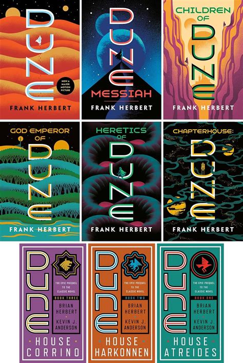 Dune Complete Series And Prelude Series Set 9 Books Mass Market