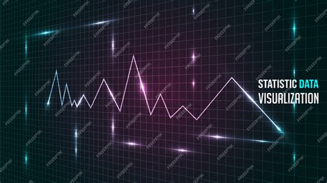 Premium Vector Statistic Data Analysis Visualization Background