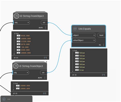 Almost Equal Operator Bug Revit Dynamo