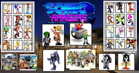 Sonic Rangers By Wolfdruid92 On Deviantart