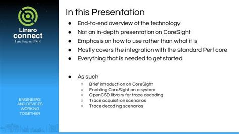 las16 210 hardware assisted tracing on arm with coresight and opencsd