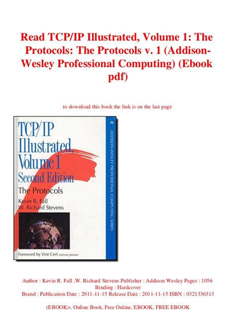 tcp ip illustrated volume 1 pdf mailbrown