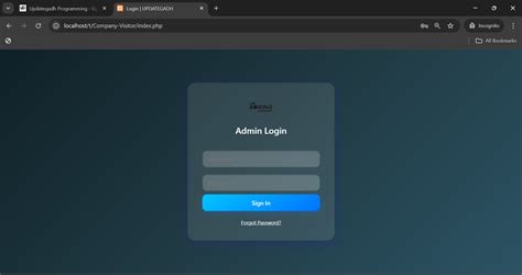 Company Visitor Management System In Php With Mysql Full Project Guide