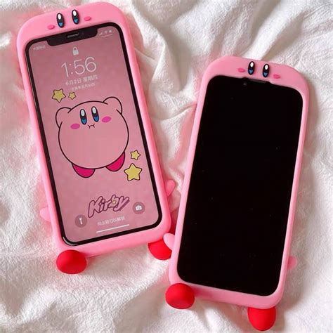 Kirby Eat Your Phone MOUTHFULL MODE Creative IPhone Case In Creative Iphone Case Cute