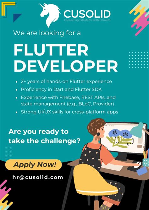 Flutterdeveloper Dartprogramming Mobileappdevelopment Techjobs