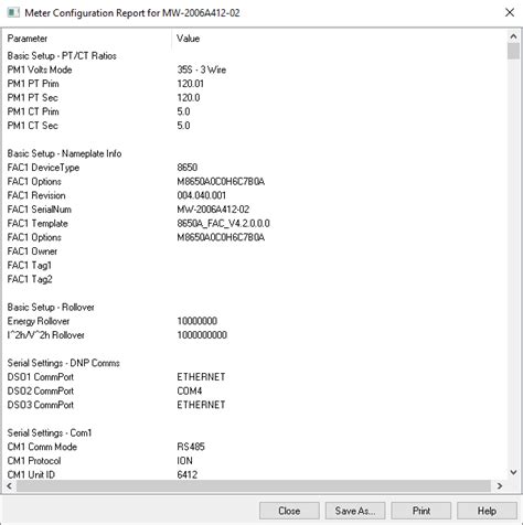 Solved Powerlogic Ion 8650 Offline Meter Data Report Schneider