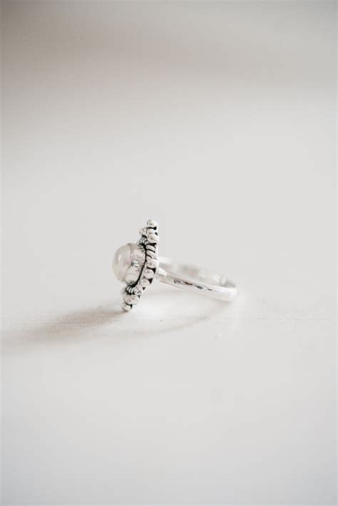 Melanie Ring Pearl Goldie Lew Jewelry