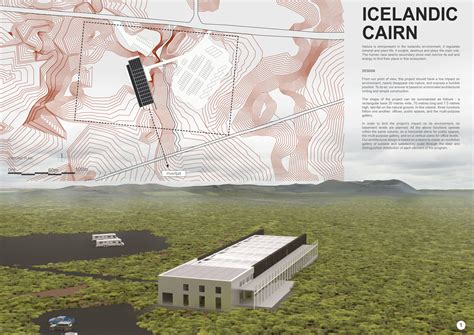 Architecture Project Volcanic Basalt Structure That Harmonizes With