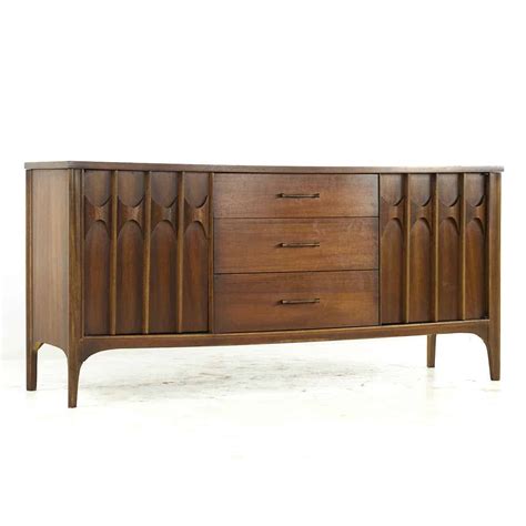 Mid Century Gentlemans Chests Vintage Tall Dressers Modern Hill