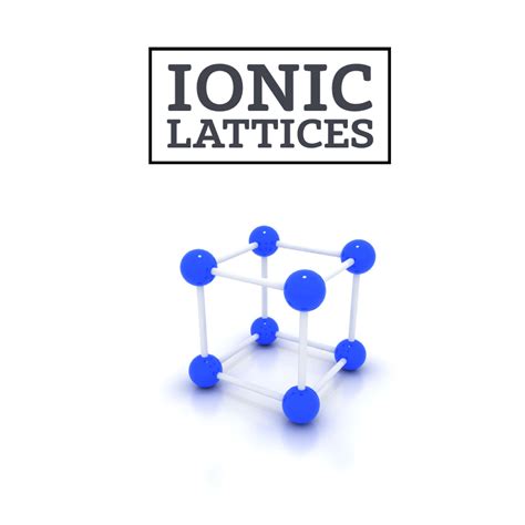 A Note On The Nature Of Ionic Lattices Crunch Chemistry