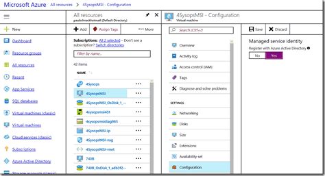 Use Azure Managed Service Identity Msi To Store Passwords In Your Code Securely 4sysops