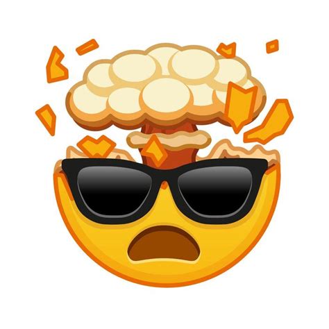 Exploding Head Emoji Vector Art Icons And Graphics For Free Download