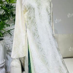 Custom Dress Silk Vietnamese Áo Dài Wedding Áo Dài Handmade
