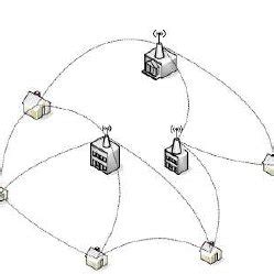 An Example Of Wireless Mesh Networks Download Scientific Diagram