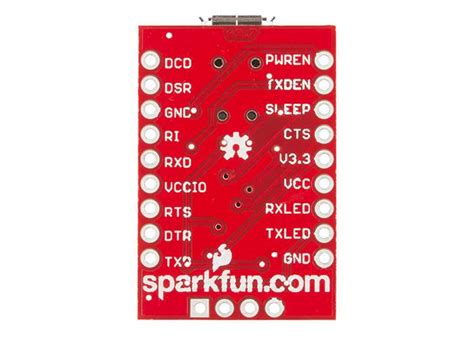 sparkfun usb to serial breakout ft232rl robot gear australia