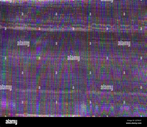 Display Glitch Signal Error Blue Static Noise Stock Photo Alamy