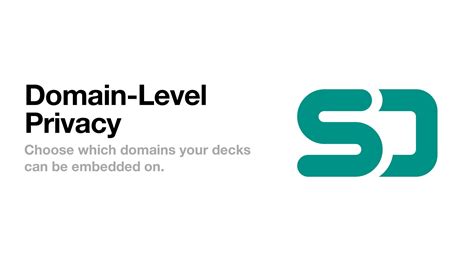 Domain Level Privacy Speaker Deck