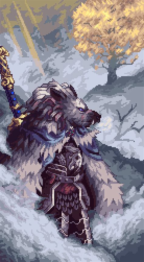 Artstation Elden Ring Blaidd