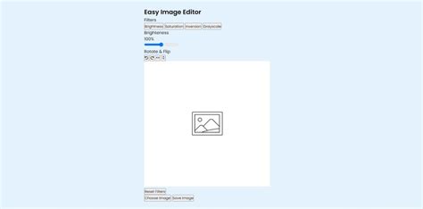 Creating A Image Editor Using HTML JavaScript Source Code