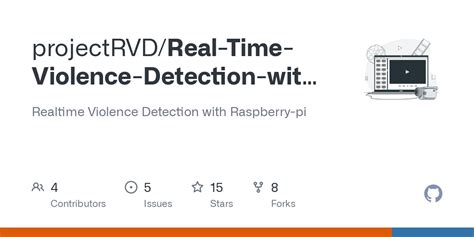 Github Projectrvdreal Time Violence Detection With Raspberry Pi