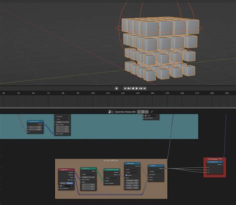 GeoNodes Setup How To Translate Instances From The Center Of A D Grid Basics Interface