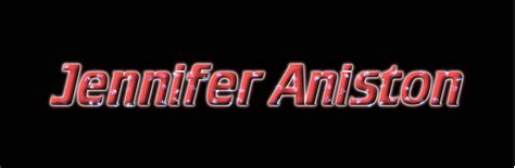 Jennifer Aniston Logo Free Name Design Tool From Flaming Text
