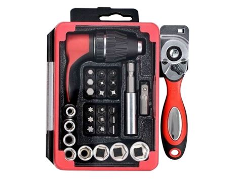 30pcs Mini Socket And Bits Set Mnss30 Buffalo Tools