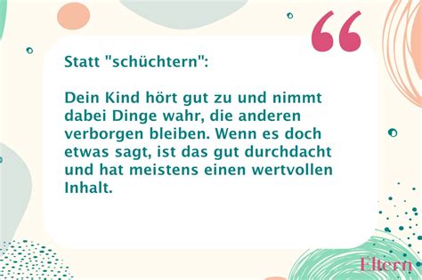 Vermeintliche Schwäche Schüchtern Elternde