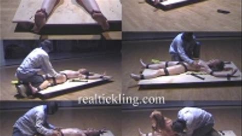Tickling Darby 7 Topless Oiled Body Low Quality Picture Tickling