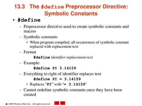 Ppt Mastering C Preprocessor Directives Codes Constants And