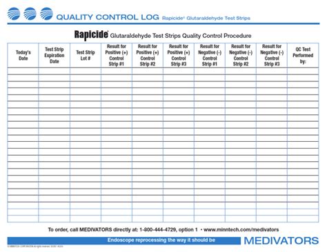 Rapicide Glutaraldehyde Test Strips Pdf