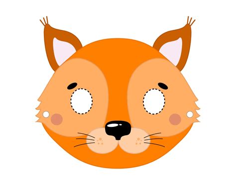 Squirrel Mask Template