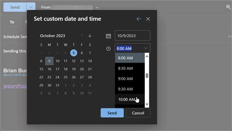 How To Schedule When To Send Emails In Microsoft Outlook