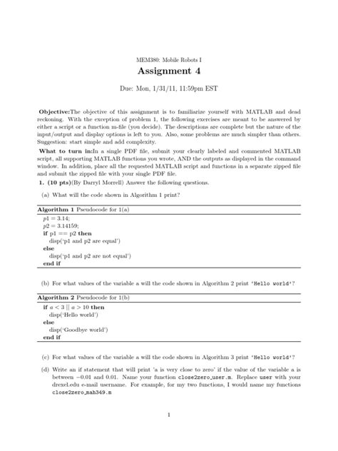 Matlab Programming Pdf Algorithms Matlab