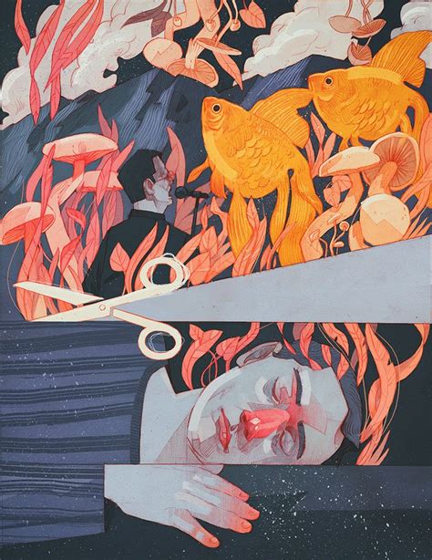 Various Illustrations No 6 On Behance Illustration Art Art