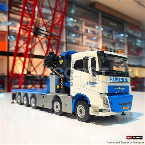 Van Hameren Bv Volvo Fh4 Sleeper Cab 10x4 Riged Flat Bed Truck