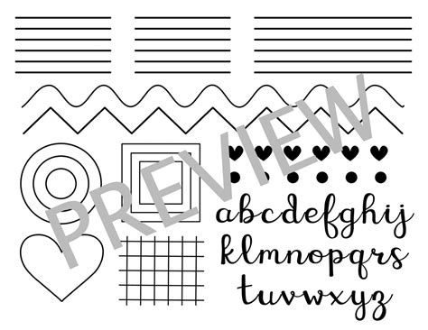 Class Piping Practice Sheets 6 Bs Creations