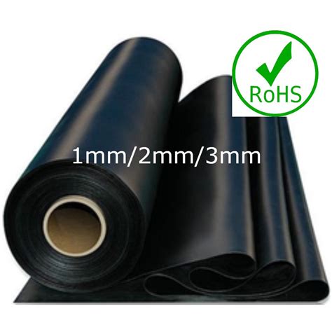 Neoprene Rubber Sheet Black Cr Chloroprene Rubber Sheet Hardness 65 5