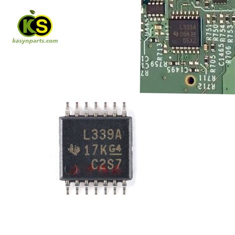 Xbox Series S U411 L339a Tssop 14 Quad Differential Comparator