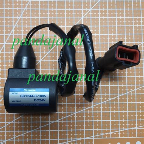อะไหล่คอยล์ coil for yuken SD1244-C-11 24VDC สำหรับ รถขุด-รถตักญี่ปุ่น ...