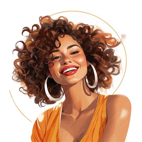 Premium Vector Colombian Beautiful Woman