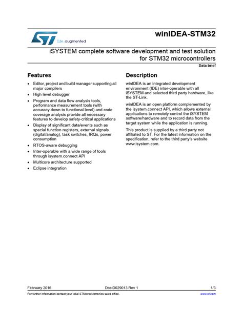winidea stm32 pdf