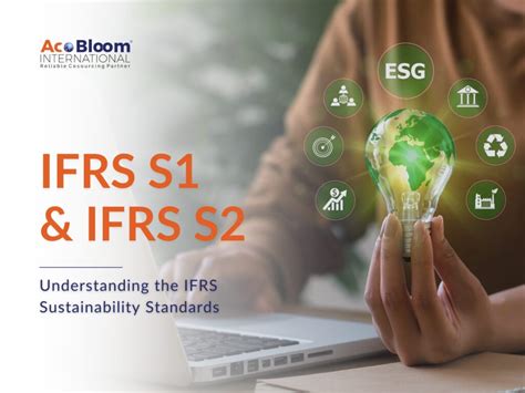 Understanding The IFRS Sustainability Standards IFRS S1 And IFRS S2