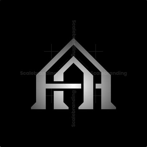 Letter A Aa Real Estate Logo Scalebranding