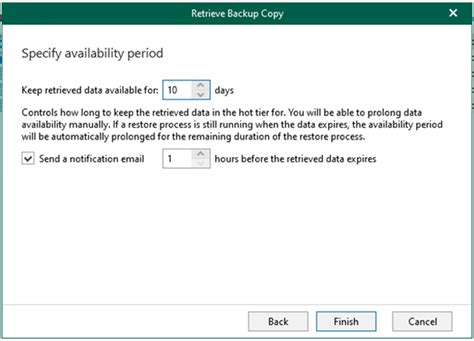 How To Create A Onedrive Data Retrieval Job In Veeam Backup For