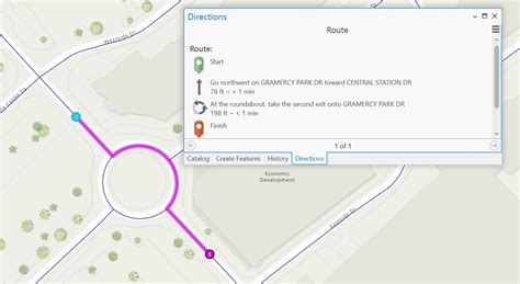 Configuring Directions For Traffic Circles Network Esri Community